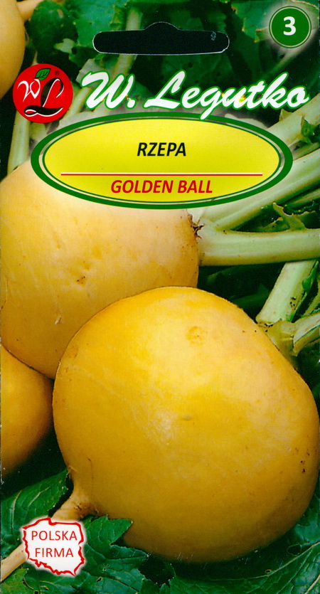 Yellow turnip Golden Ball : seeds